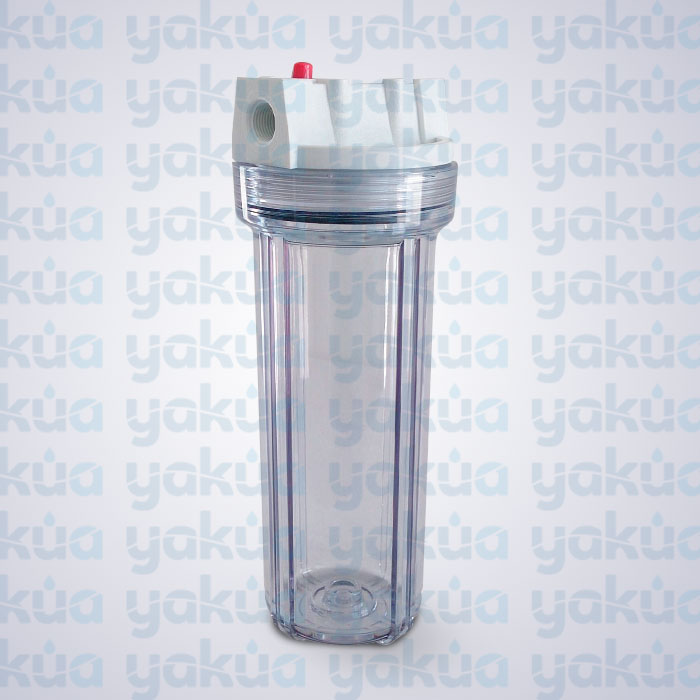 PORTAFILTRO 2 5 X 10 SAN CONEXION 3 4 TRANSPARENTE CON PURGA Yakua