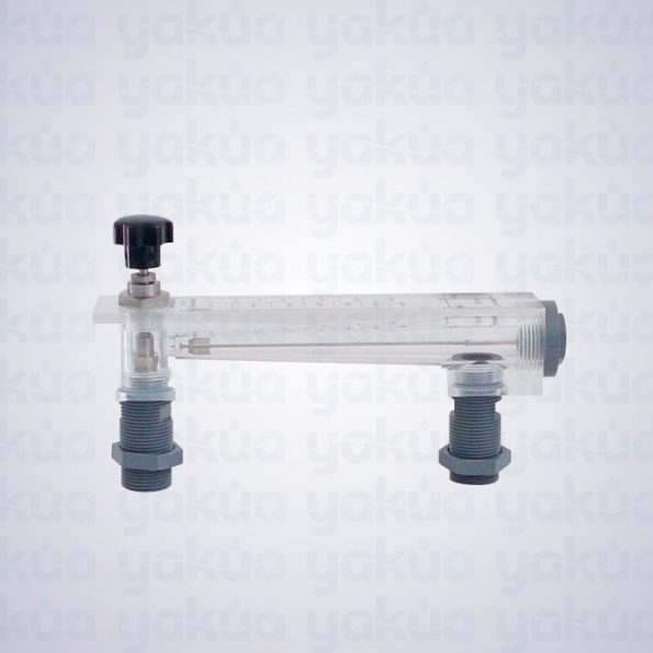 FLUJOMETRO EN PANEL CON PERILLA 0.5-5 GPM 1/2″ MNPT – Yakua Peru